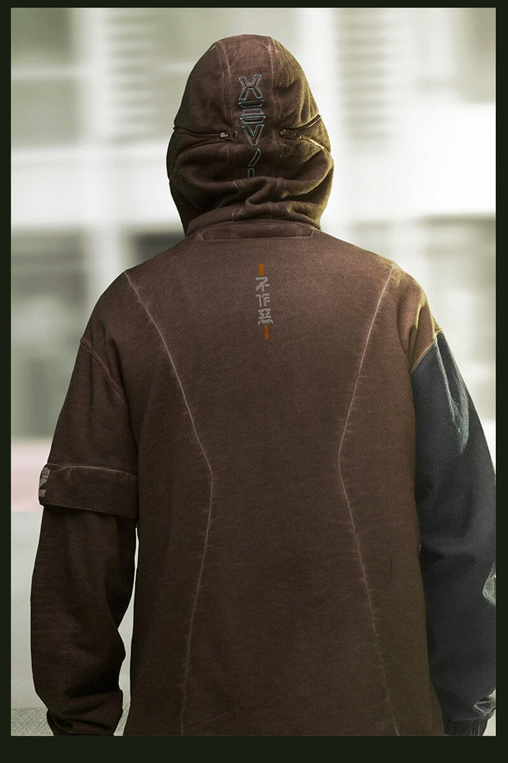 INFINIT X dystopian techwear hoodie – INFINIT STORE