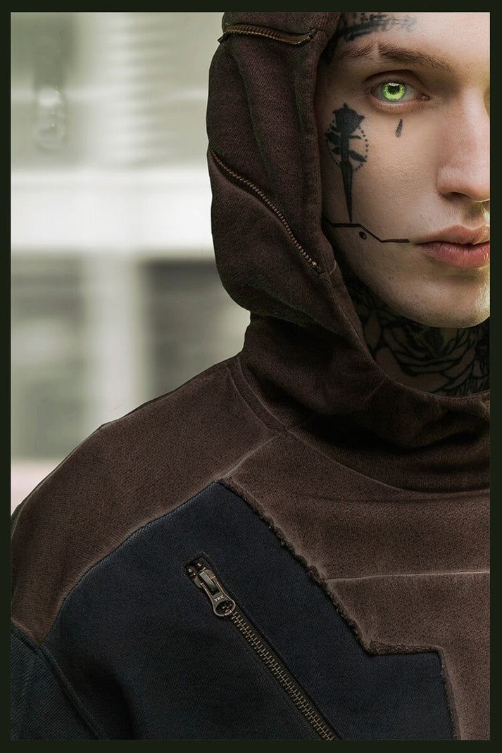 INFINIT X dystopian techwear hoodie – INFINIT STORE
