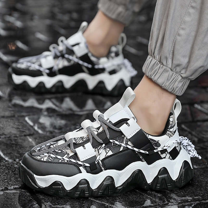 Velzard Wavy Maze Sneakers chungky bulky shoes 2022 – INFINIT STORE