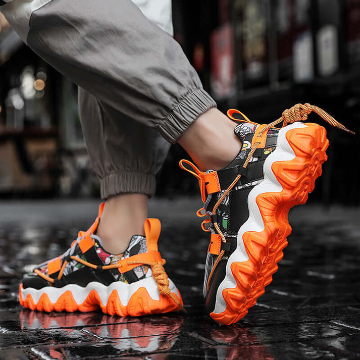 Velzard Wavy Maze Sneakers chungky bulky shoes 2022 – INFINIT STORE