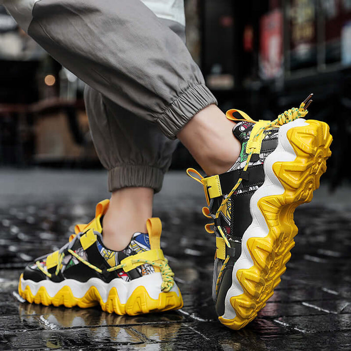 Velzard Wavy Maze Sneakers chungky bulky shoes 2022 – INFINIT STORE