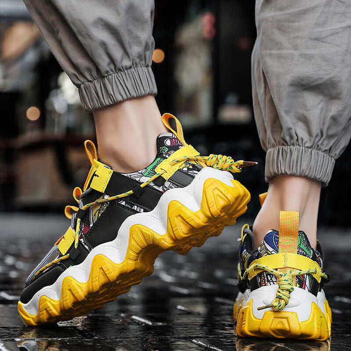 Velzard Wavy Maze Sneakers chungky bulky shoes 2022 – INFINIT STORE